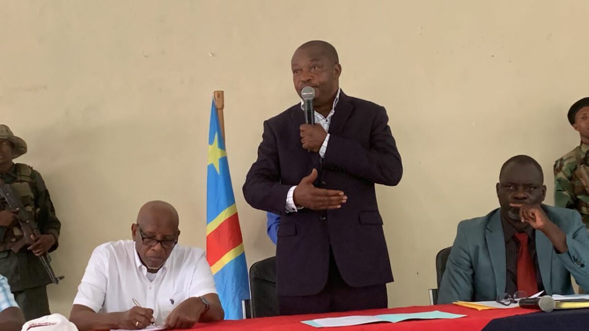 Sud-Kivu : le Gouverneur M23 interdit toute destruction, construction et morcellement sans son ...