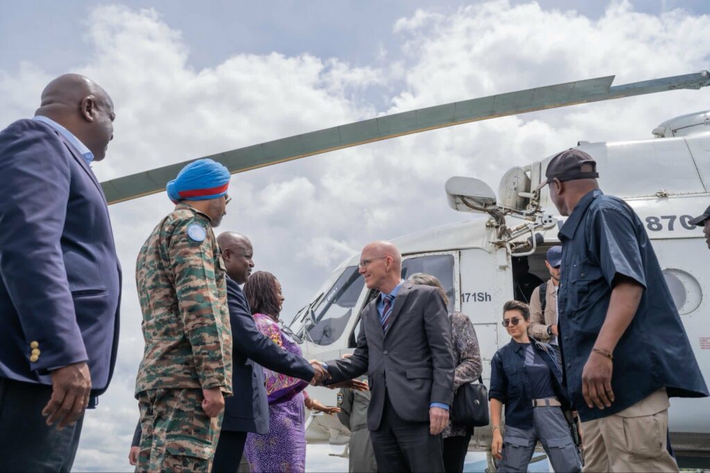 Goma : James Swan réaffirme l’engagement de la MONUSCO en faveur des ...